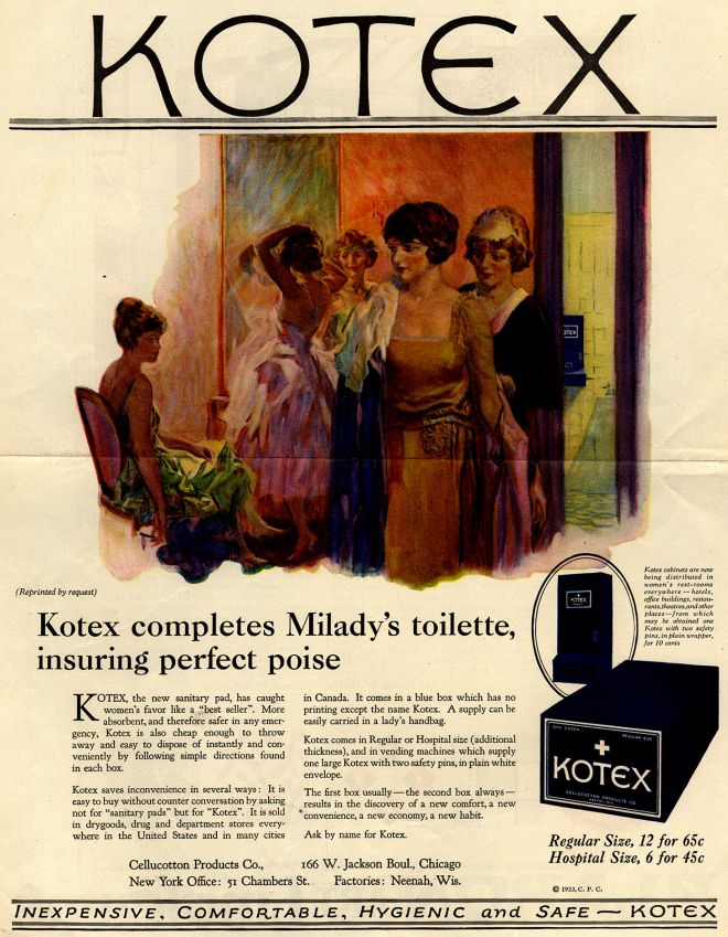 The Receptivity of Kotex (and Other New Year Musings) – The Soul of Wit